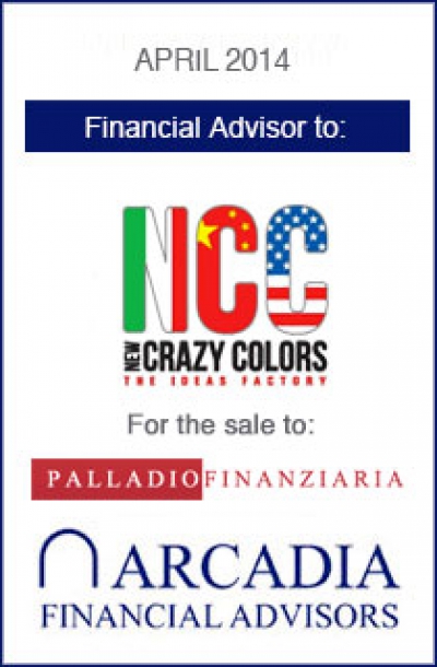 Transaction completed with NCC - Arcadia Financial Advisors